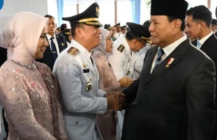 Presiden Republik Indonesia H Prabowo Subianto Resmi Melantik H Teddy Meilwansyah Dan H Mardjito ...